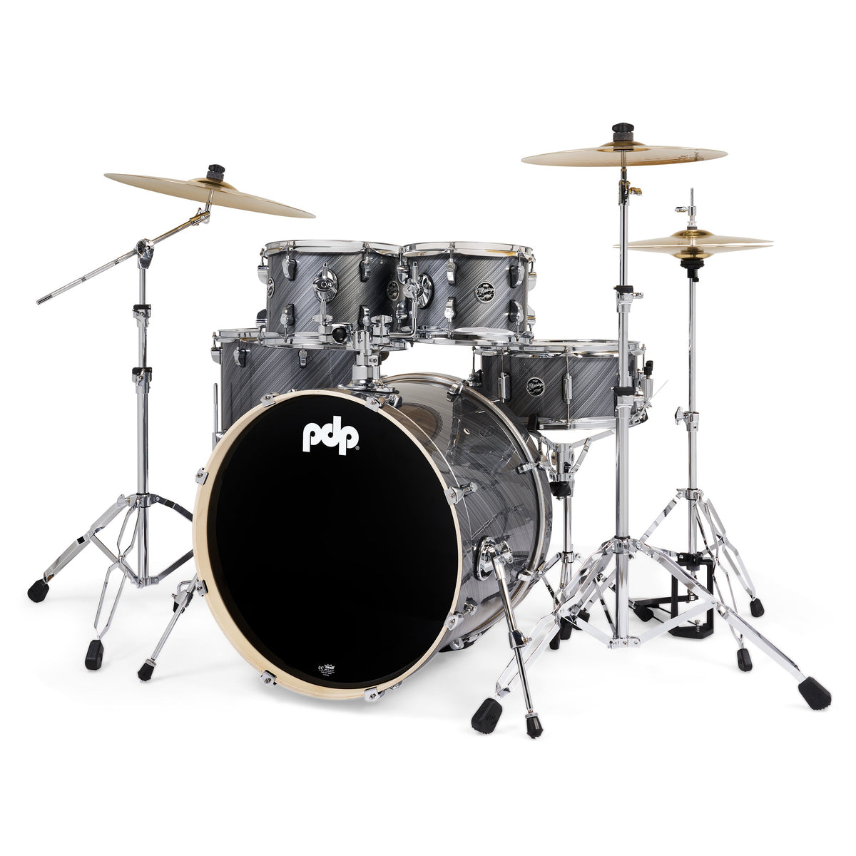 DW PDP Mainstage 5-pc Drum Kit with Hardware, Stool & Cymbals - Twiste ...