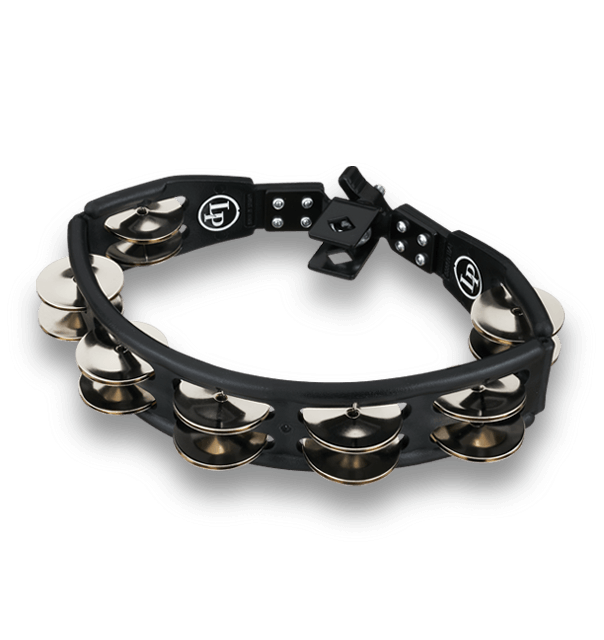 LP 160 Cyclops Mountable Tambourine, Black, Steel – JS Music